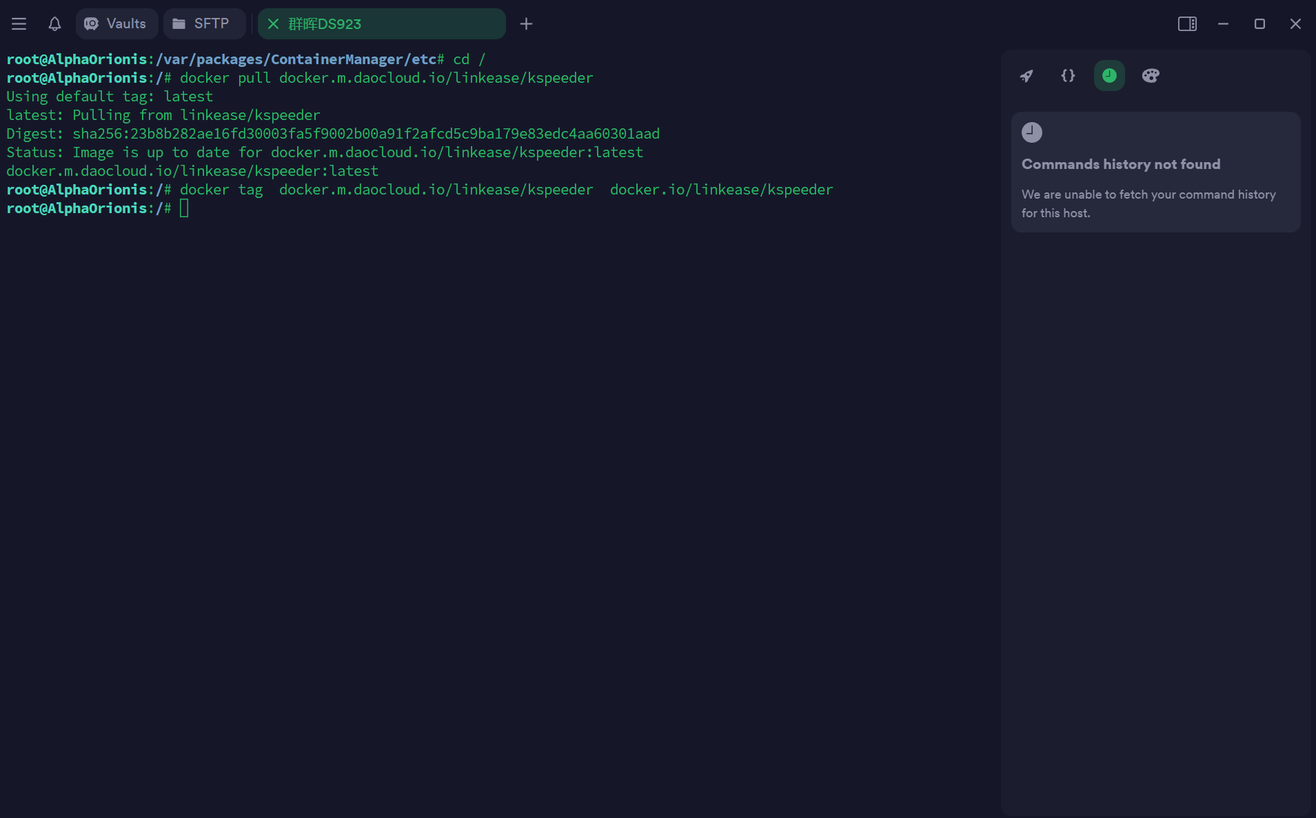【Bin】群晖Docker镜像加速最优解-使用Kspeeder搭建本地镜像服务 and 解决ContainerManager无法使用带端口的镜像问题 - 参宿四的小木屋
